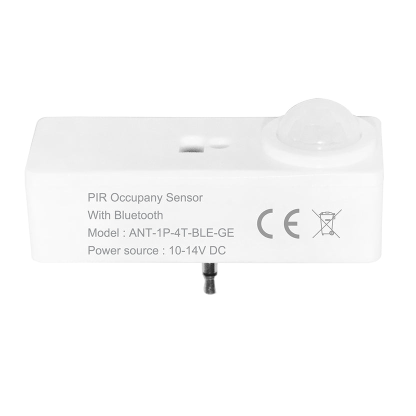 PIR Bluetooth Microwave Sensor 12-24 Vdc ANT-1P-4T-BLE-GE · WSD LED INC